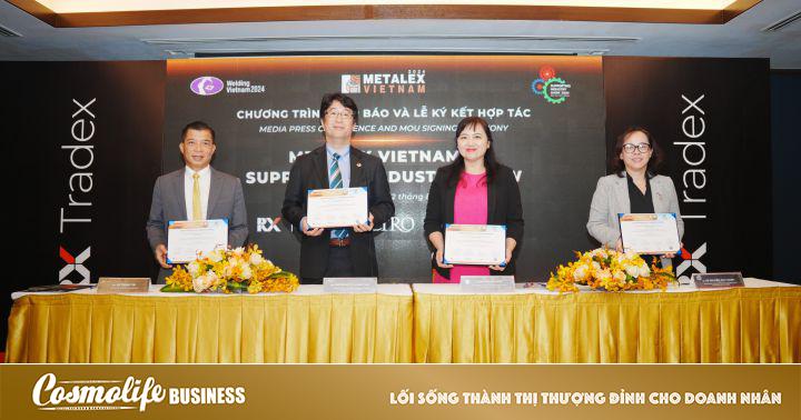RX Tradex Việt Nam ký kết cùng JETRO, ITPC và CSID tổ chức Supporting Industry Show 2024 - Triển ...